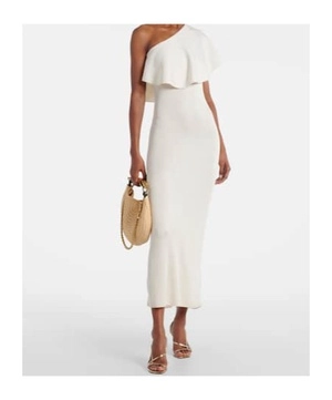 Altuzarra Vivi Ruffled One-shoulder Gown