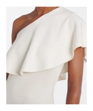 Altuzarra Vivi Ruffled One-shoulder Gown