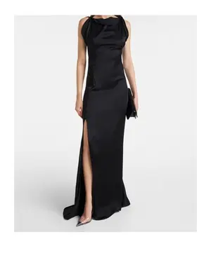 Victoria Beckham Satin Crepe Gown