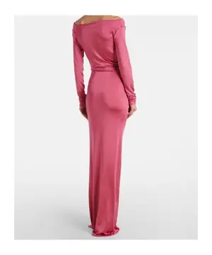 Victoria Beckham Long-sleeved Evening Dress