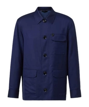 Brioni Wool And Silk Jacket - Black
