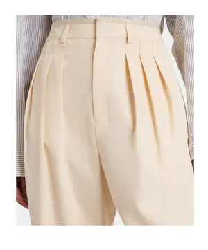 LEMAIRE Wool-blend Gabardine Tapered Pants
