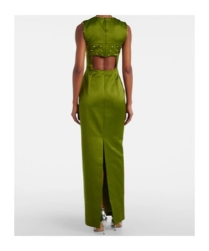 EMILIA WICKSTEAD Amadine Embellished Satin Gown
