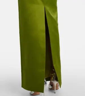 EMILIA WICKSTEAD Amadine Embellished Satin Gown