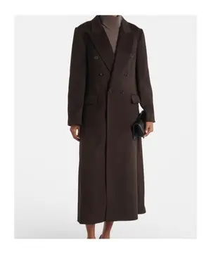 Victoria Beckham Double-breasted Wool And Cashmere Coat