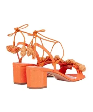 AQUAZZURA Comfortable Block-heel Sandals