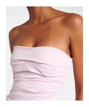 Maticevski Intoxicate Ruched Strapless Gown