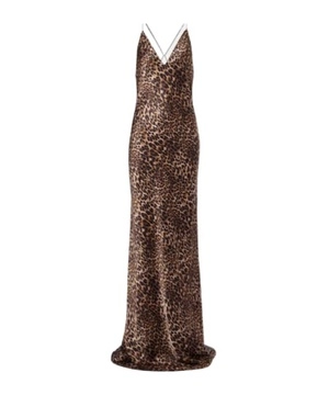 NILI LOTAN Printed Maxi Dress