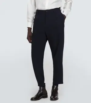 Giorgio Armani Pure Wool Casual Pants
