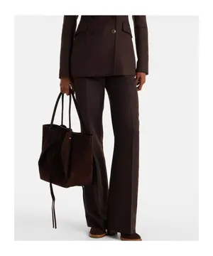 Gabriela Hearst Vesta Silk Flared Pants