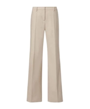 Magda Butrym Wool Flared Pants - Nude