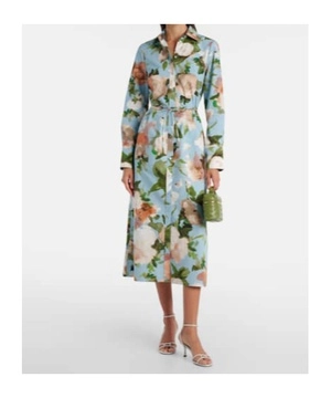 Erdem Floral Shirt Dress