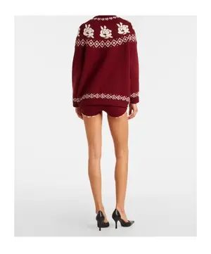 Magda Butrym Patterned Wool Sweater