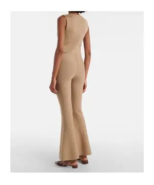 Gabriela Hearst Virgin Wool Flared Pants