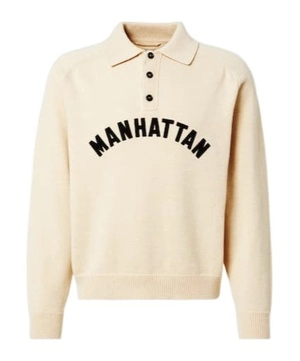 BODE Polo Sweater - Nude