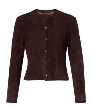 Stouls Astrid Suede Cardigan - Black