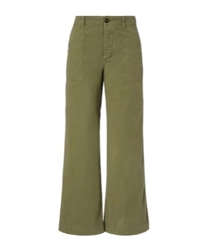NILI LOTAN Wide-leg Casual Pants - Green
