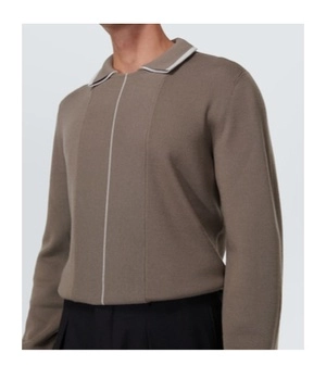Giorgio Armani Long-sleeved Polo Shirt