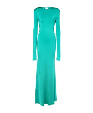 Victoria Beckham Long-sleeved Dress - Green