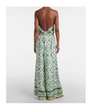 Camilla Printed Silk Palazzo Pants