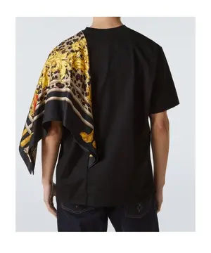 Junya Watanabe Asymmetric Logo T-shirt