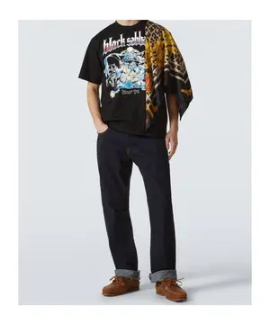 Junya Watanabe Asymmetric Logo T-shirt