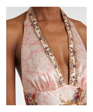 Camilla Queens Quarters Silk Maxi Dress