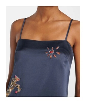 ALEMAIS Spaghetti Strap Midi Dress