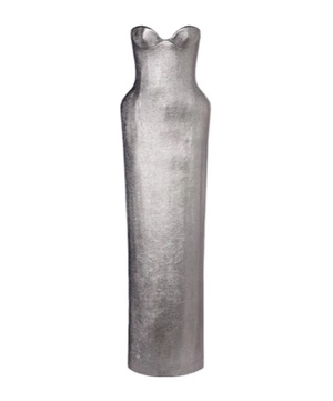 Magda Butrym Corset Dress - Silver