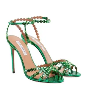 AQUAZZURA Fashionable And Simple High Heels - Green