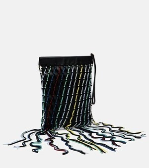 Gabriela Hearst Naila Fringed Leather Pouch
