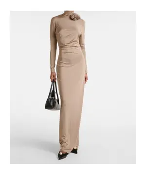 Magda Butrym Floral-applique Gown