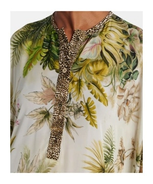Elie Saab Savannah Printed Chiffon Dress