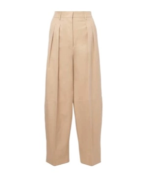 Altuzarra High-rise Cotton Wide-leg Pants - Nude