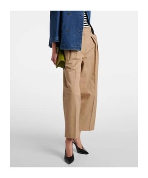 Altuzarra High-rise Cotton Wide-leg Pants