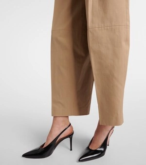 Altuzarra High-rise Cotton Wide-leg Pants