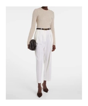 Altuzarra Emmett High-rise Wool Tapered Pants