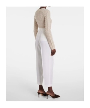 Altuzarra Emmett High-rise Wool Tapered Pants
