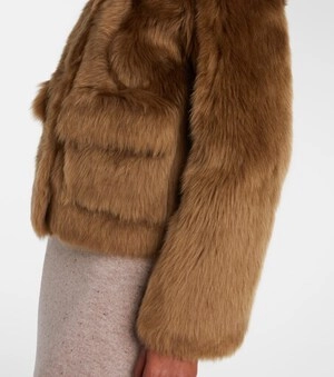 Altuzarra Maury Faux-fur Leather Jacket