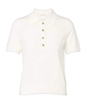 Altuzarra Nemo Wool-blend Polo Shirt - White