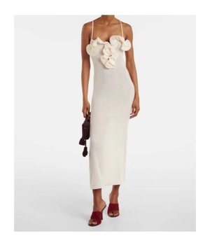 Magda Butrym Floral Applique Dress