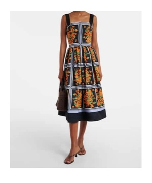 Carolina Herrera Printed Midi Dress