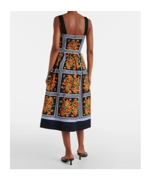 Carolina Herrera Printed Midi Dress