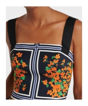Carolina Herrera Printed Midi Dress