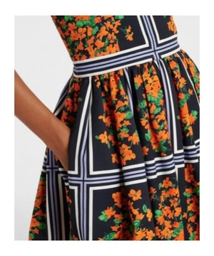 Carolina Herrera Printed Midi Dress