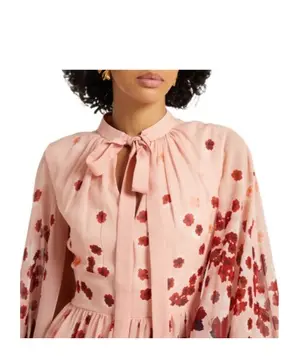 Erdem Waist-cinched Maxi Dress
