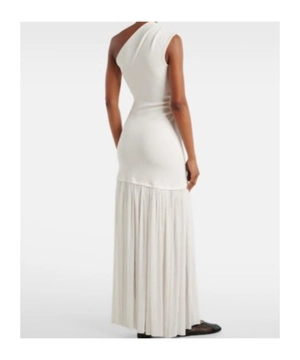 Proenza Schouler Cora One-shoulder Crepe Chiffon Maxi Dress