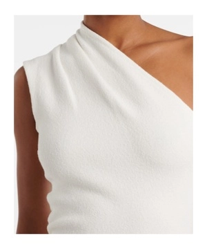 Proenza Schouler Cora One-shoulder Crepe Chiffon Maxi Dress