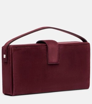 Magda Butrym Apolonia Suede Clutch