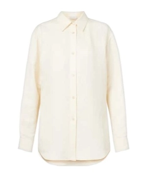 Gabriela Hearst Ferrara Linen And Silk Shirt